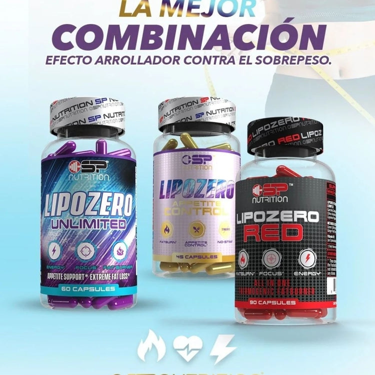 Diferencias entre Lipozero Unlimited vs Lipozero Red – Sp Nutrition Mx